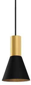 Závěsné designové svítidlo Odrey 3.0  Závěsné designové svítidlo Odrey 3.0 Barva: Zlatá / Černá, Rozeta: Zápustná rozeta - černá