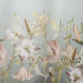 ZÁVĚS NA KROUŽKCÍCH PAMELA 140X250 CM VZOROVANÁ