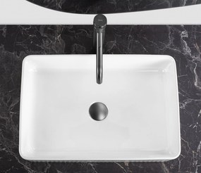 Rea Fiorella, umyvadlo na desku 505x345x130mm, bílá lesklá, REA-U6621