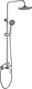 Aqualine Aqualine, LOTTA sprchový sloup s pákovou baterií, chrom, LT690