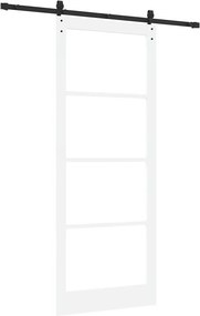Posuvné dveře ORKDAL Bílá a černá 93 x 232 cm 3331844