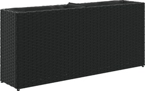 Zahradní truhlíky se 2 květináči 2 ks hnědé 90 x 20 x 40 cm 3210513