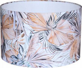 Boho Listy Abažur E27 Zavinovací Okraje válec stínidlo na lampu 30 cm Primavera