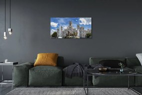 Obrazy na plátně Spain Fountain Palace Madrid 140x70 cm