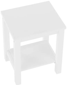 Tempo Kondela Noční stolek FOSIL masív/bílá