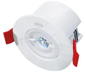 Solight WO533 - LED Nouzové podhledové svítidlo LED/1,5W/230V 1800 mAh