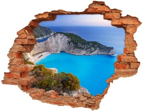 Wallmuralia Nálepka fototapeta 3D výhled Zakynthos Řecko 90x70 cm