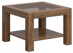 Konferenční stolek RUMBI 2  64/64 dub apri Barva zboží: dub april, Výška: 46