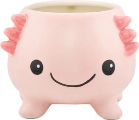 Světle růžový hrnek Axolotl – Sass &amp; Belle