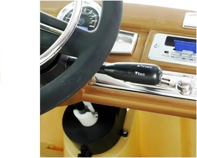 LEAN CARS Autíčko na baterii Mercedes 300S, béžové