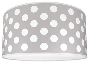 Dětské stropní svítidlo DOTS GREY 2xE27/60W/230V šedá