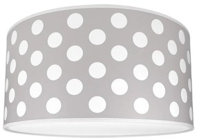 Dětské stropní svítidlo DOTS GREY 2xE27/60W/230V šedá