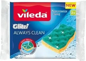 Vileda Glitzi Always Clean (2ks) / houbička na nádobí