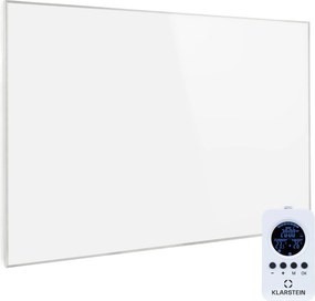 Klarstein Wonderwall Air 96, infračervený ohřívač, nástěnný, 120 x 81 cm, 960 W, dálkový ovladač, bílý