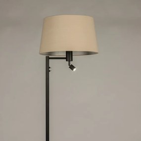 Stojací designová béžová lampa La Scale Crema Nuo and Black