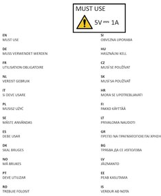 vidaXL Vánoční girlanda s LED světýlky 20 m