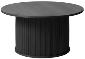 Designový konferenční stolek Vasiliy 90 cm černý dub