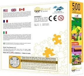 Brain Tree Puzzle Po zavření - 500 dílků / od 14 let