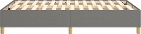 vidaXL Box spring postel 120 x 200 cm textil [3120946] Barva: krémová