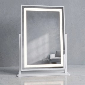Rea Rea, Zrcadlo LED LUMI White 30x40cm, HOM-01800
