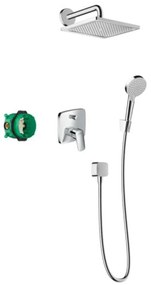 Sprchový systém Hansgrohe Crometta E pod omítku s pákovou baterií chrom 27957000