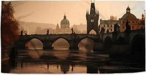 Sablio Ručník Praha Karlův most 1 - 50x100 cm