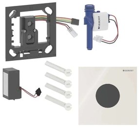 Geberit - Elektronické ovládání splachování pisoárů typ 40, síťové napájení, Bluetooth, sklo/pískově šedá 116.024.JL.1