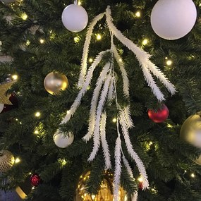 Vánoční přízdoba 120 cm, bílá, PVC, IP44 venkovní