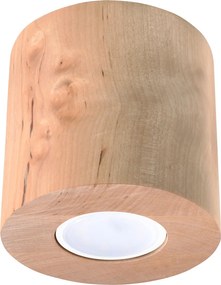 Sollux Lighting Stropní svítidlo ORBIS přírodní dřevo
