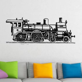 Nálepka - Parní lokomotiva