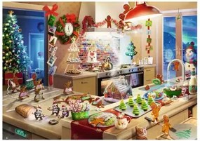 Ravensburger Vánoční perníčky / 1000 dílků / od 14 let