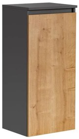 Comad COMAD MONAKO GREY OAK 811 Spodní skříňka 40cm s košem na prádlo - Comad