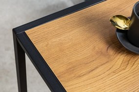 Příruční stolek ATALANTA Dekorhome Černý mramor