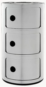 Designový odkládací stolek Componibili, 3 moduly