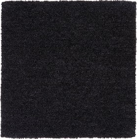 Koupelnový kobereček Loa 60 x 60 cm černý