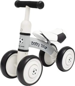 Dětské odrážedlo Baby Mix Baby Bike Černá bílá football