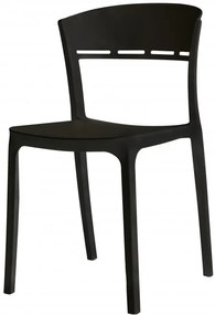 Set tří židlí COCO černé (3ks)