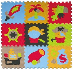 Pěnové puzzle baby great pěnové puzzle piráti sx (30x30)