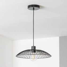 Brilagi - LED Lustr na lanku CERIA WIRE 1xE27/40W/230V pr. 26 cm černá