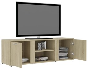 vidaXL Marketos TV stolek dub sonoma 120 x 34 x 37 cm kompozitní dřevo