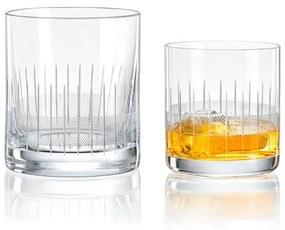 Crystalex Sklenice na whisky 280 ml (4ks) + zásobník na led (1 ks)