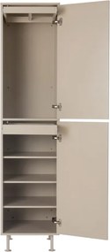 Béžová šatní skříň z MDF 50x210x55 cm Kipp – Jotex