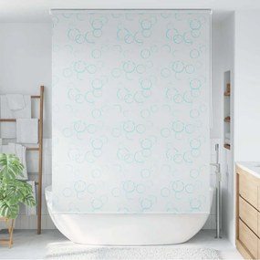 Sprchová roleta 160 x 240 cm bublinkový vzor 142869