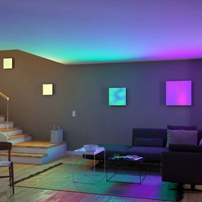 Paulmann Velora Rainbow Panel 60x60cm bílý RGBW