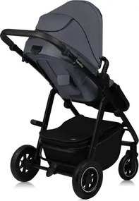 LIONELO Kočárek kombinovaný Amber Plus 3v1 Grey Graphite