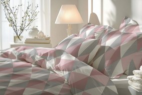 Florella Povlečení Renforcé Siam Silber Rozměr: 70x90 + 140x200 cm