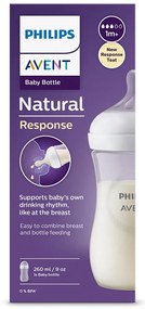 Láhev Avent Natural Response 260 ml +1m