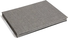 Šedý látkový úložný box s víkem 31x41x22 cm Soft Storage Medium – Bigso