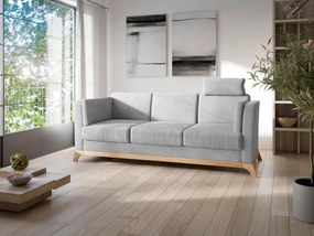 XXXLutz TŘÍMÍSTNÁ POHOVKA, textil, barvy stříbra Sit & More - Pohovky - 000144022312