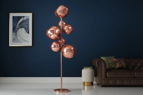 Designová stojanová lampa Hanzila 168 cm měděná